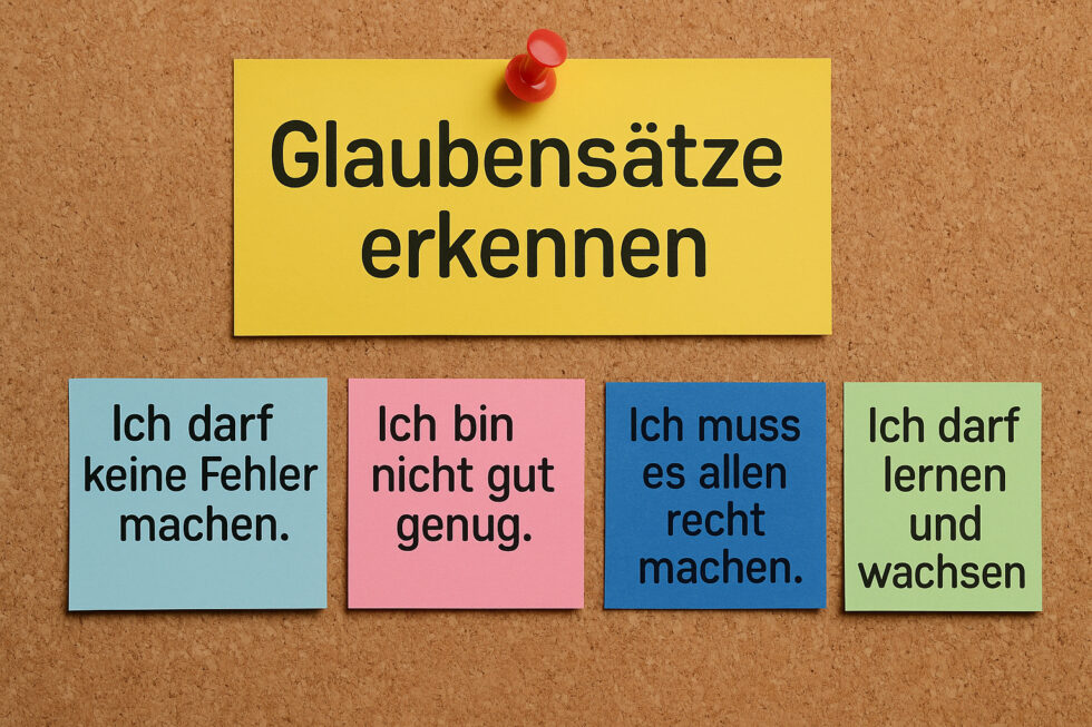 Glaubenssätze erkennen und loslassen